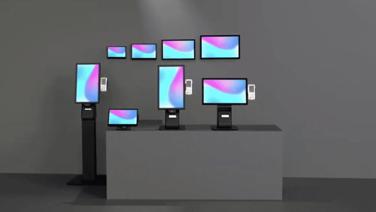 Arrival terminals in receptions and clinics - VisionLine